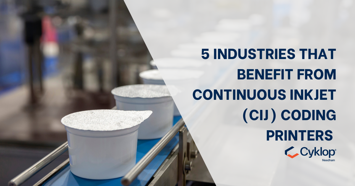 5 Industries Who Benefit from CIJ Technology