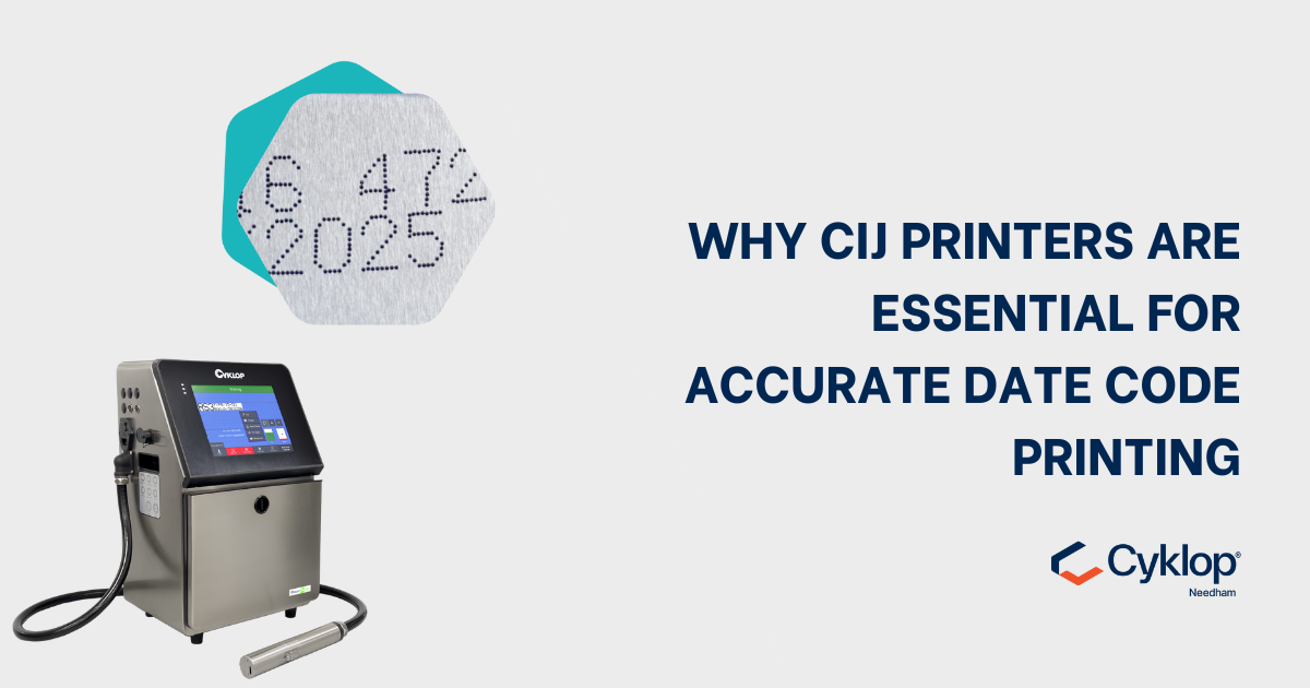 Benefits Of CIJ Printers For Date & Batch Coding